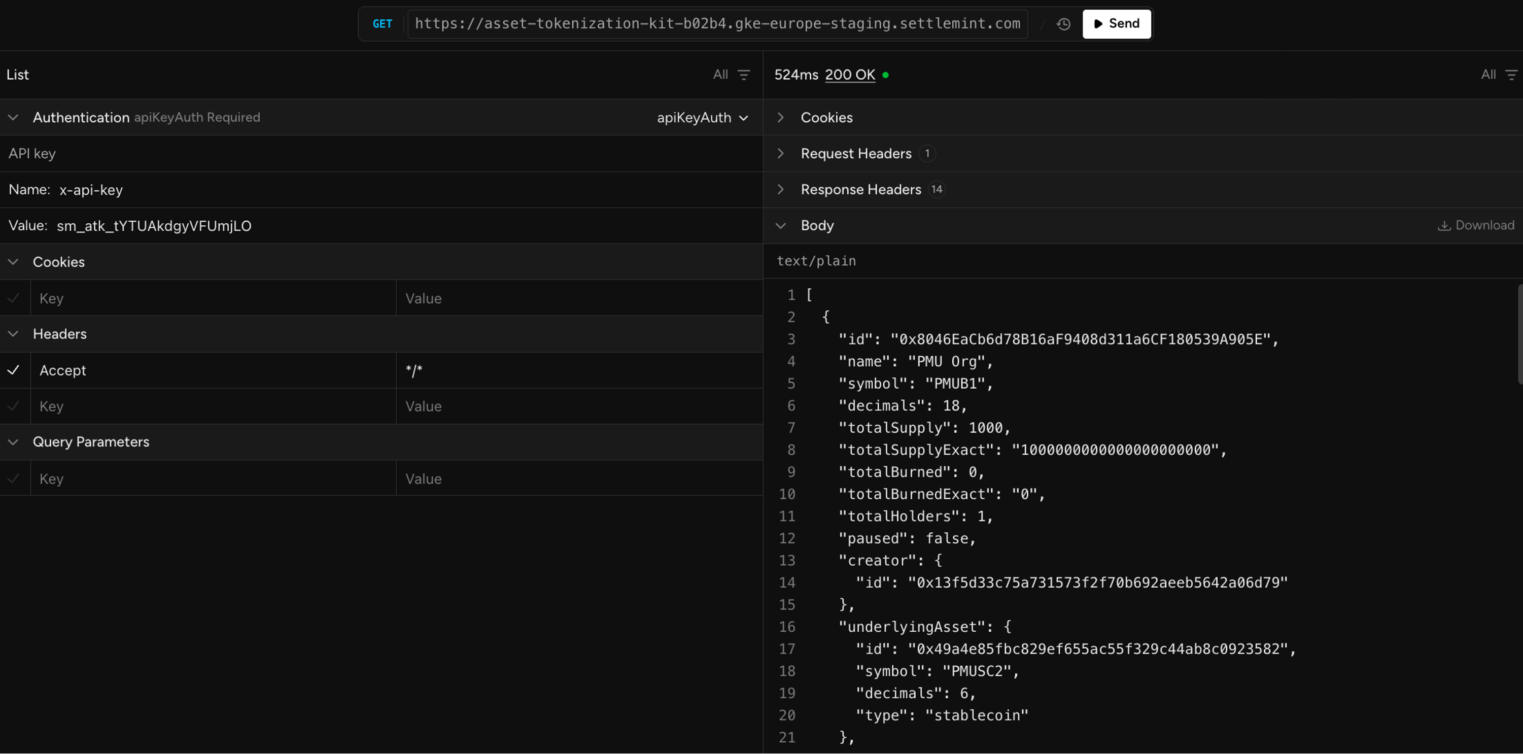 API Portal - REST & GraphQL API reference