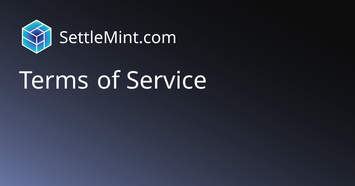 Terms of Service